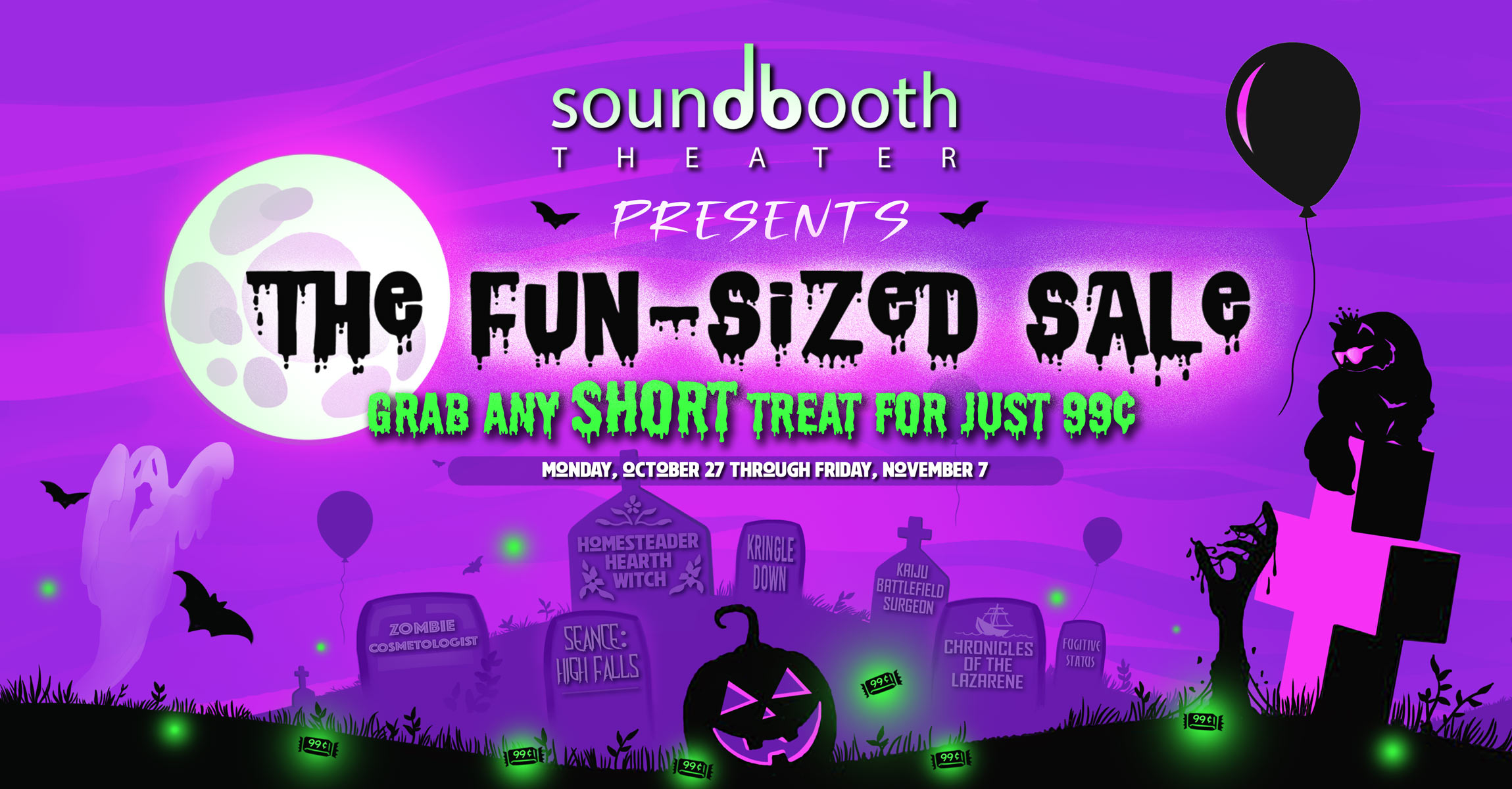 Soundbooth Theater Presents: The Fun-Sized Sale - Soundbooth Theater
